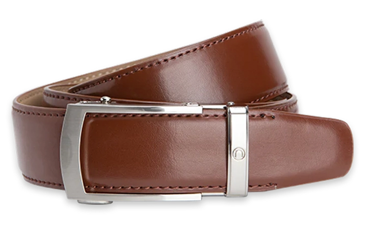 Vetica Brown, 1 3/8" Strap, Dress Belt – Nexbelt