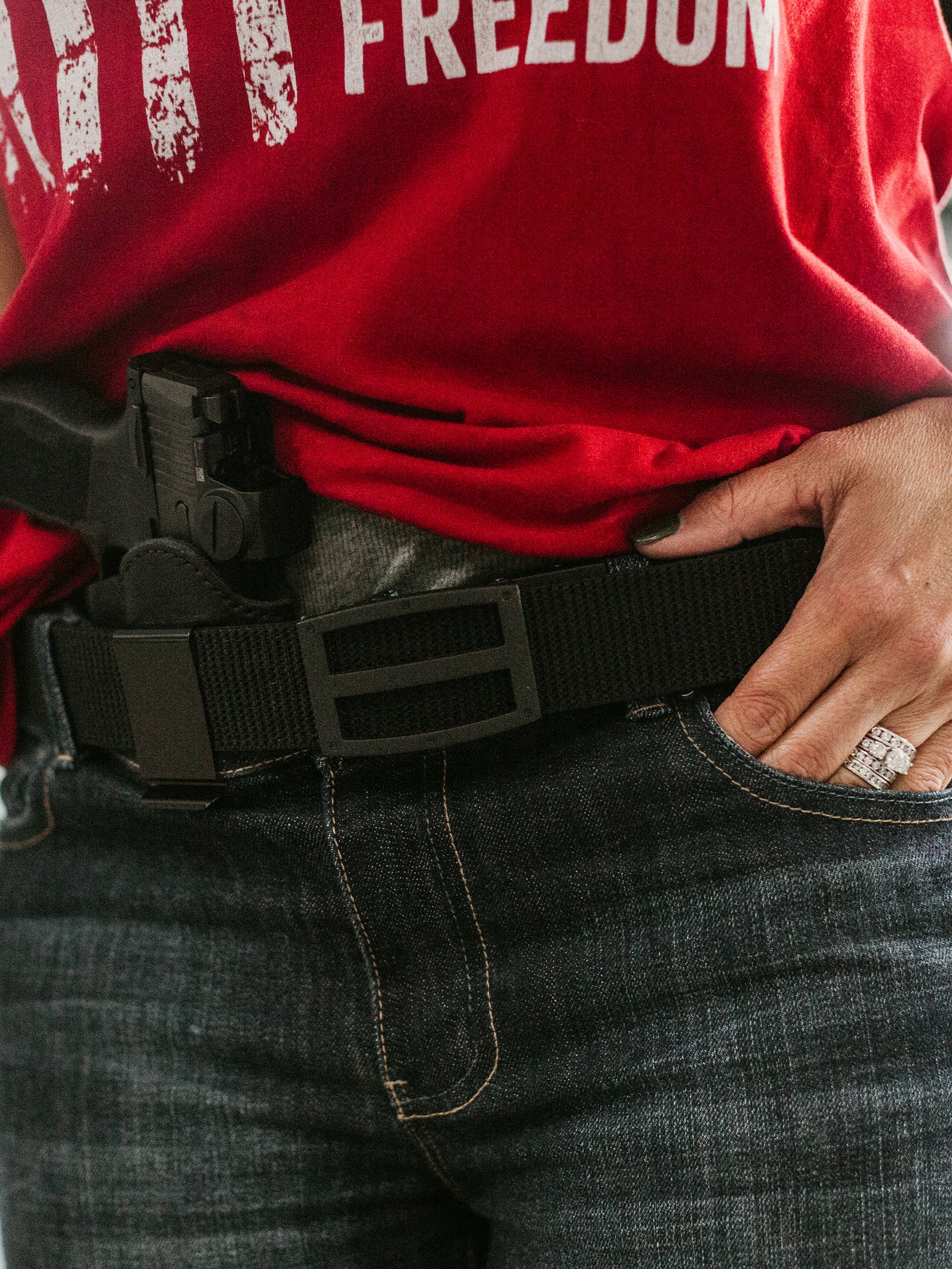 Titan Black PreciseFit™ Ratchet EDC Belt